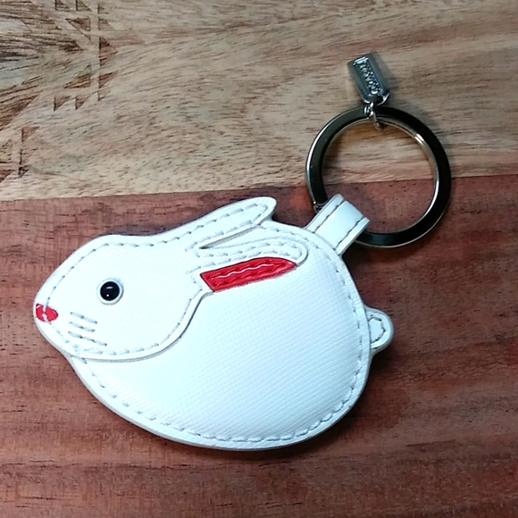 Coach | Accessories | Rare Coach Bunny Keychain Nwot | Poshmark